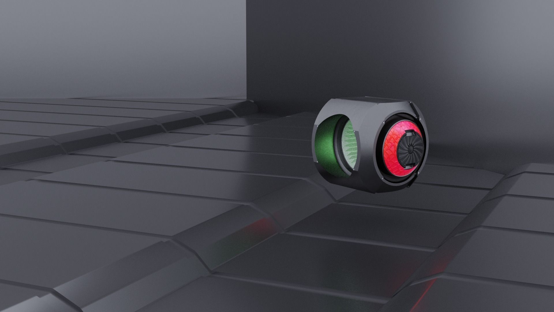 Sci-Fi Electrical Energy Machine 3D model | CGTrader