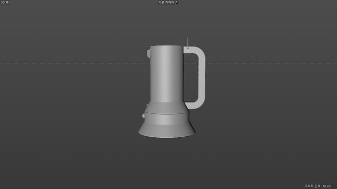 Alessi blender 3D model | CGTrader