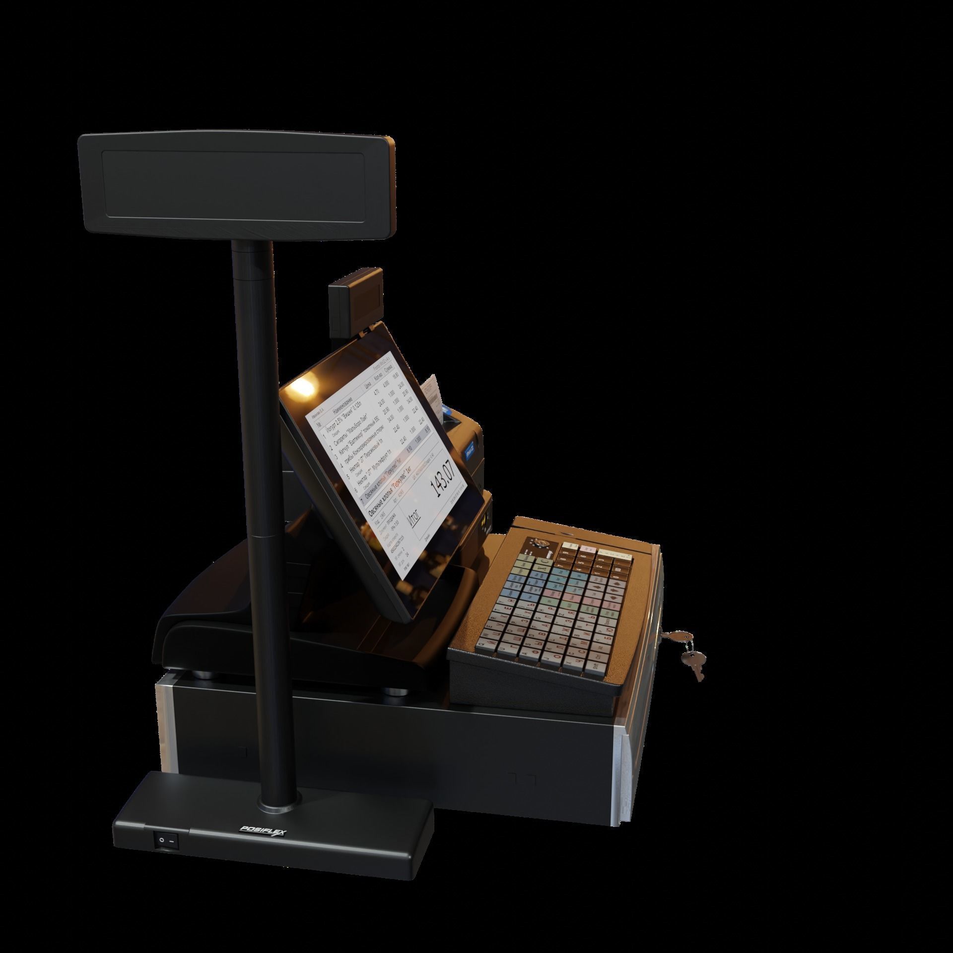 Cash Registry 3D model | CGTrader