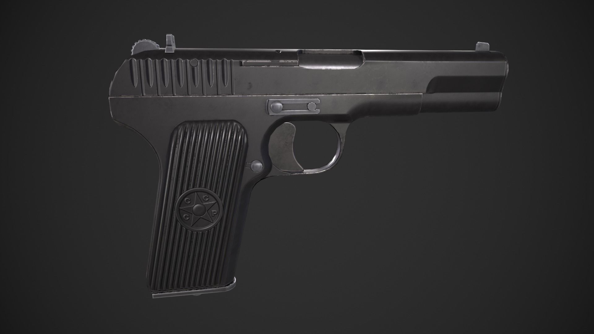3D model TT-33 Tokarev Pistol VR / AR / low-poly | CGTrader