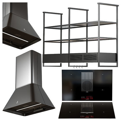 Elica Appliances Set1 3D model | CGTrader