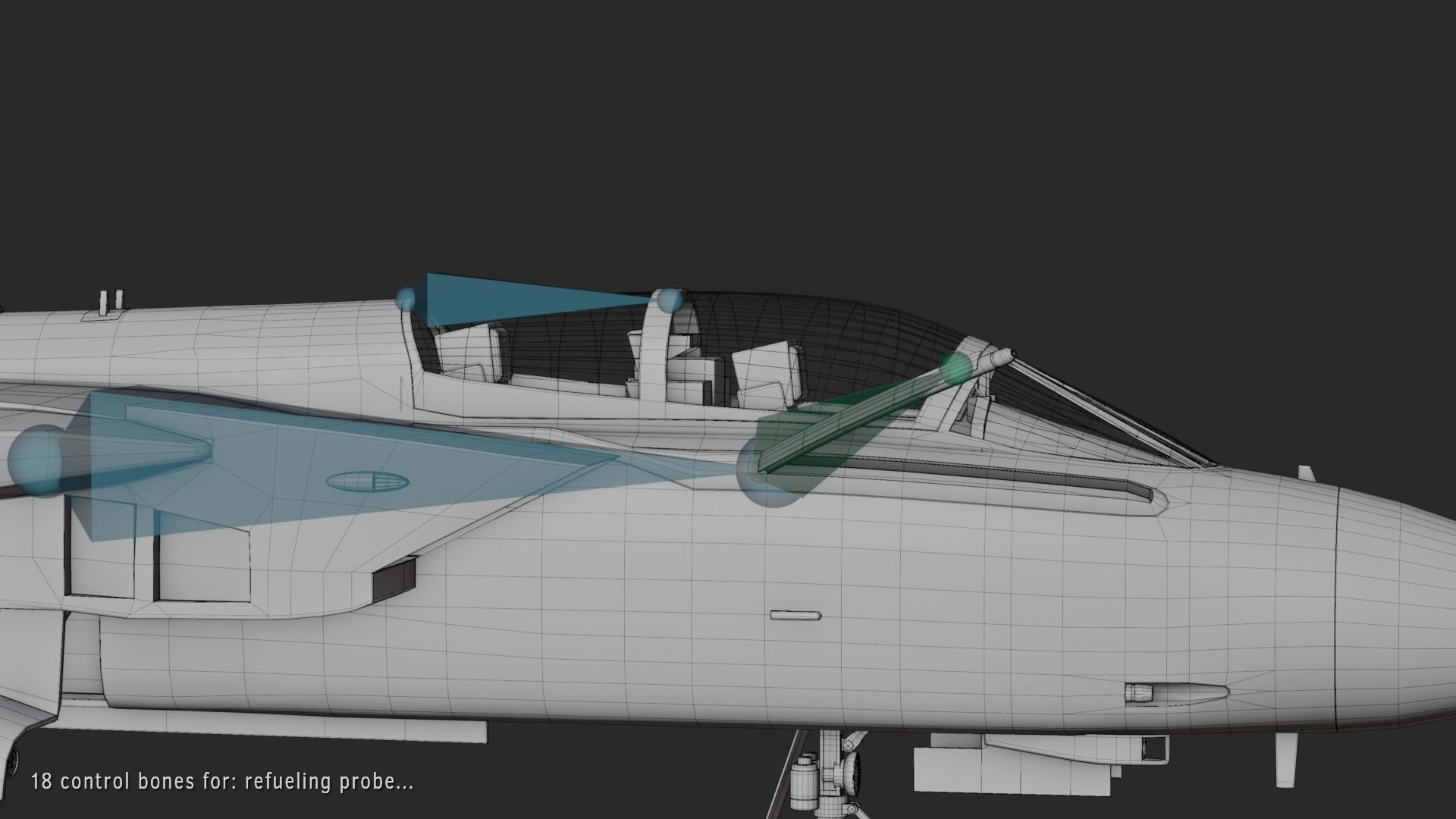 Panavia Tornado IDS GR1 3D model animated rigged | CGTrader