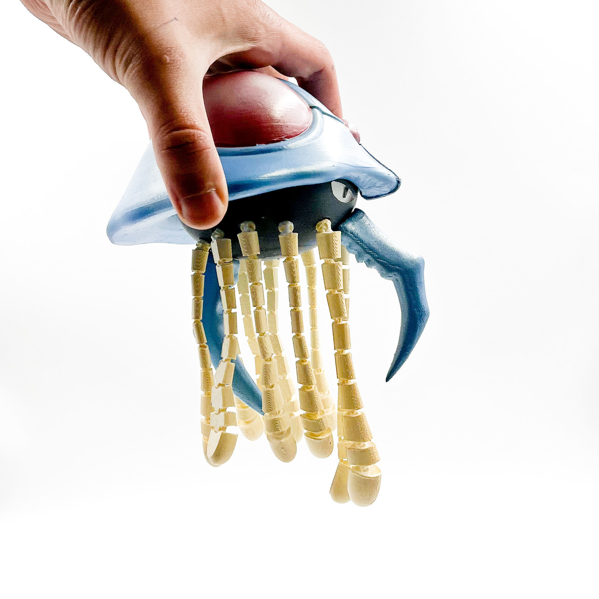 Pokemon Flexi Tentacruel articulated 3D model 3D printable | CGTrader