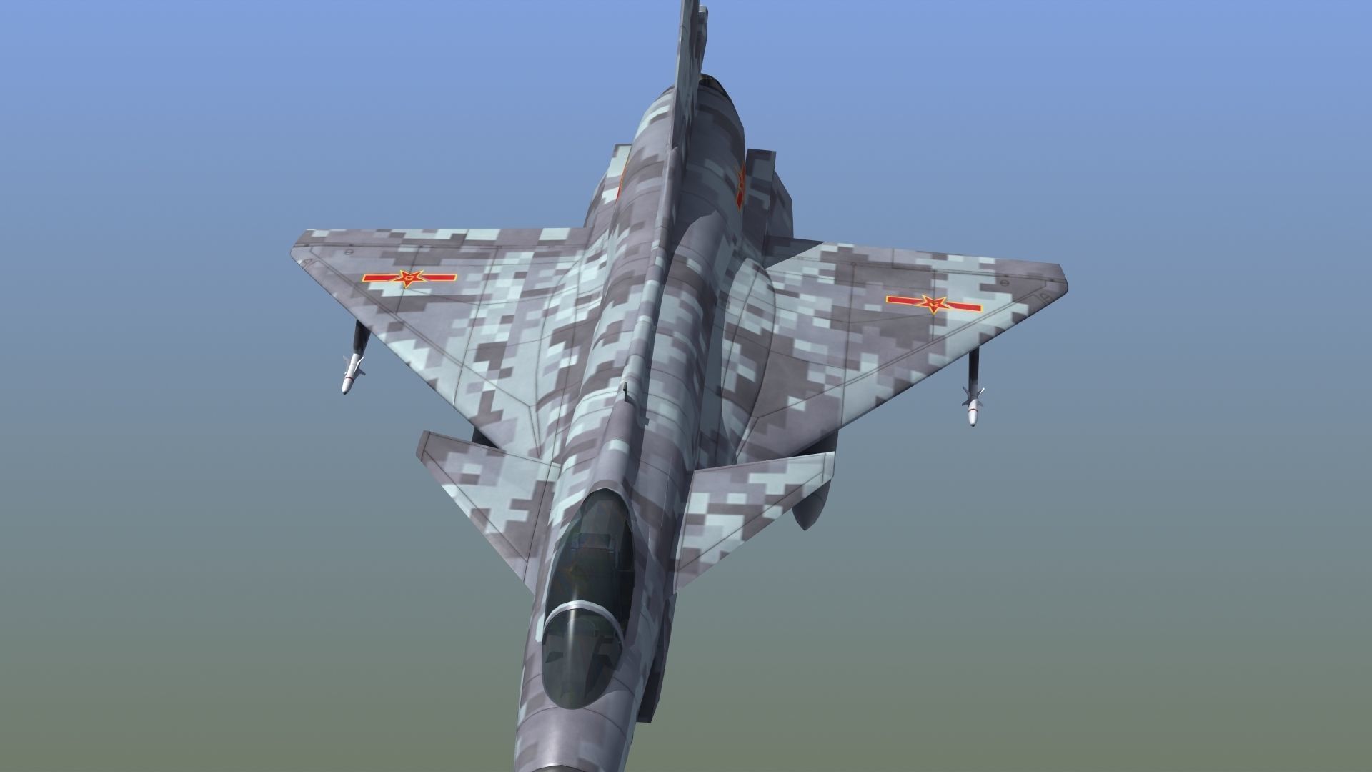 Chengdu J-10 Firebird 3D model | CGTrader