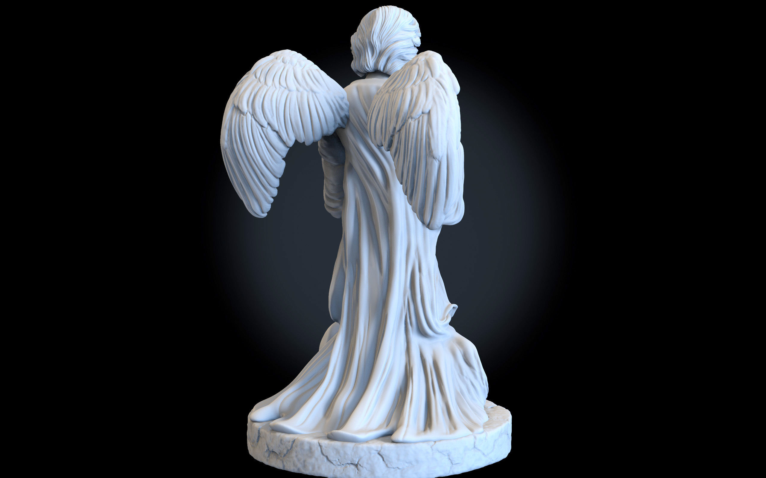 Archangel Guardian Angel 3D model 3D printable | CGTrader