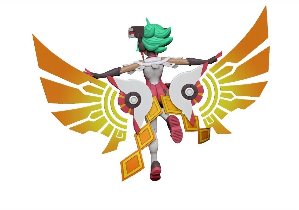 Gunvolt Lola Fanart 3D model | CGTrader