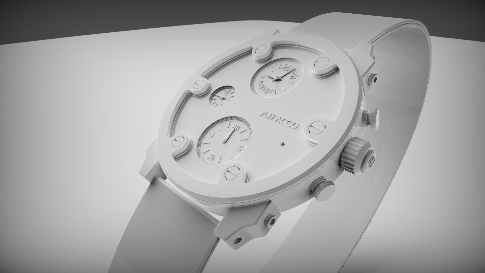 Wrist Watch 3D model | CGTrader
