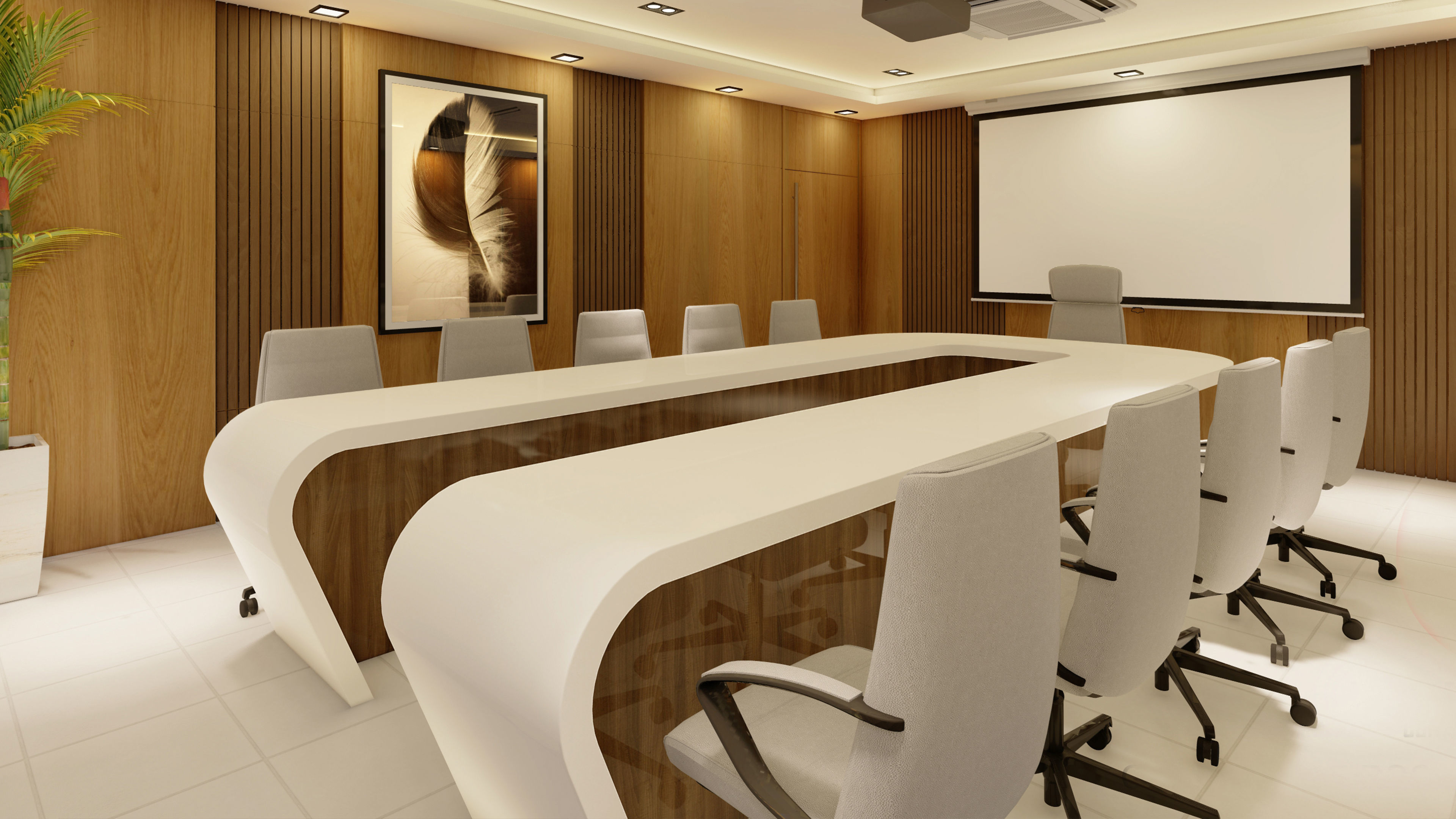 Conference room 3D model | CGTrader