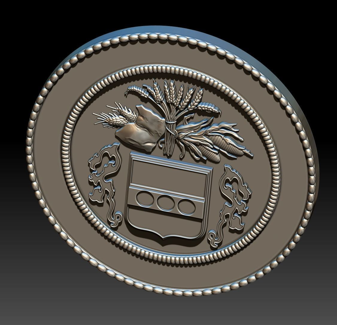 Corn and grain 3D model 3D printable | CGTrader