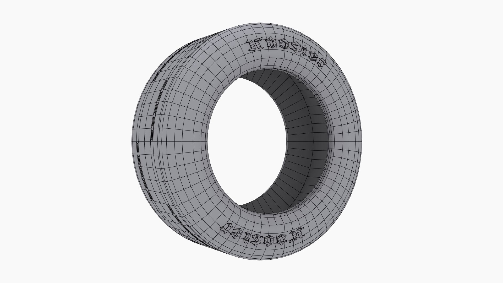 3D model Hoosier DOT Drag Radial 2 tire VR / AR / low-poly | CGTrader