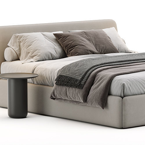 Bonaldo True Bed 3D model | CGTrader