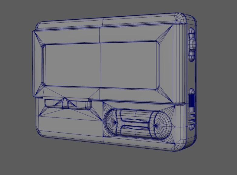 3D model Pager VR / AR / low-poly | CGTrader