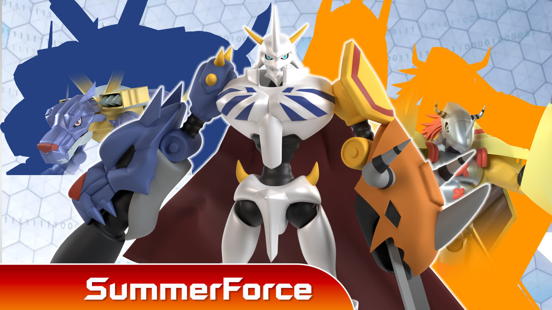 WarGreymon - Digimon 3D model rigged | CGTrader