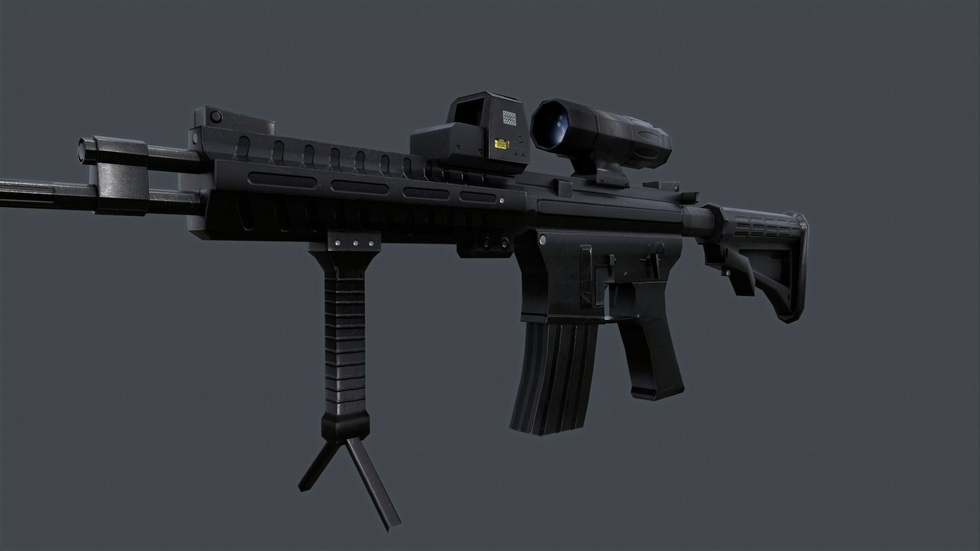 3D model Masaf Iranian Assault Rifle VR / AR / low-poly | CGTrader