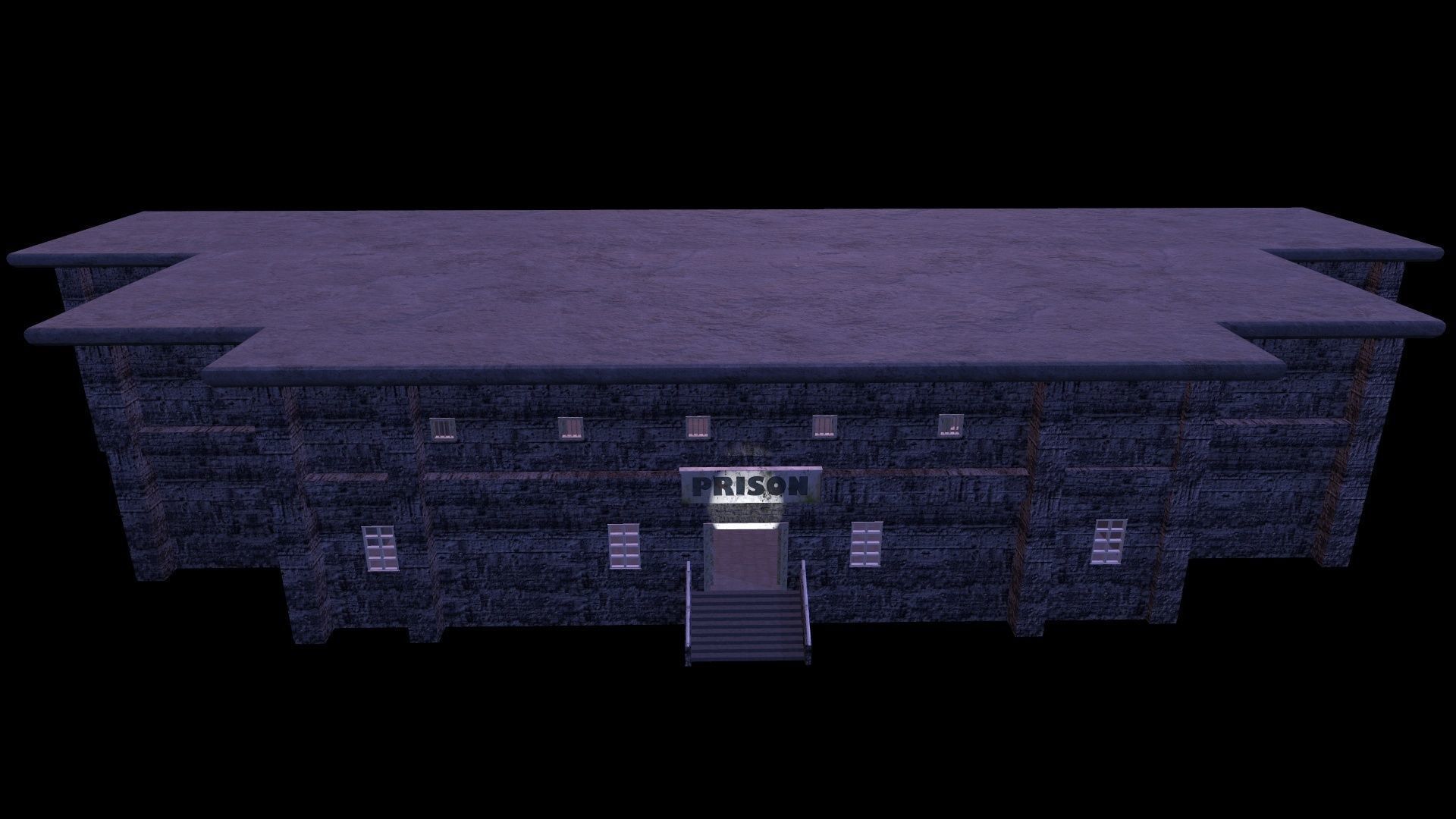 3D model Prison Old VR / AR / low-poly | CGTrader