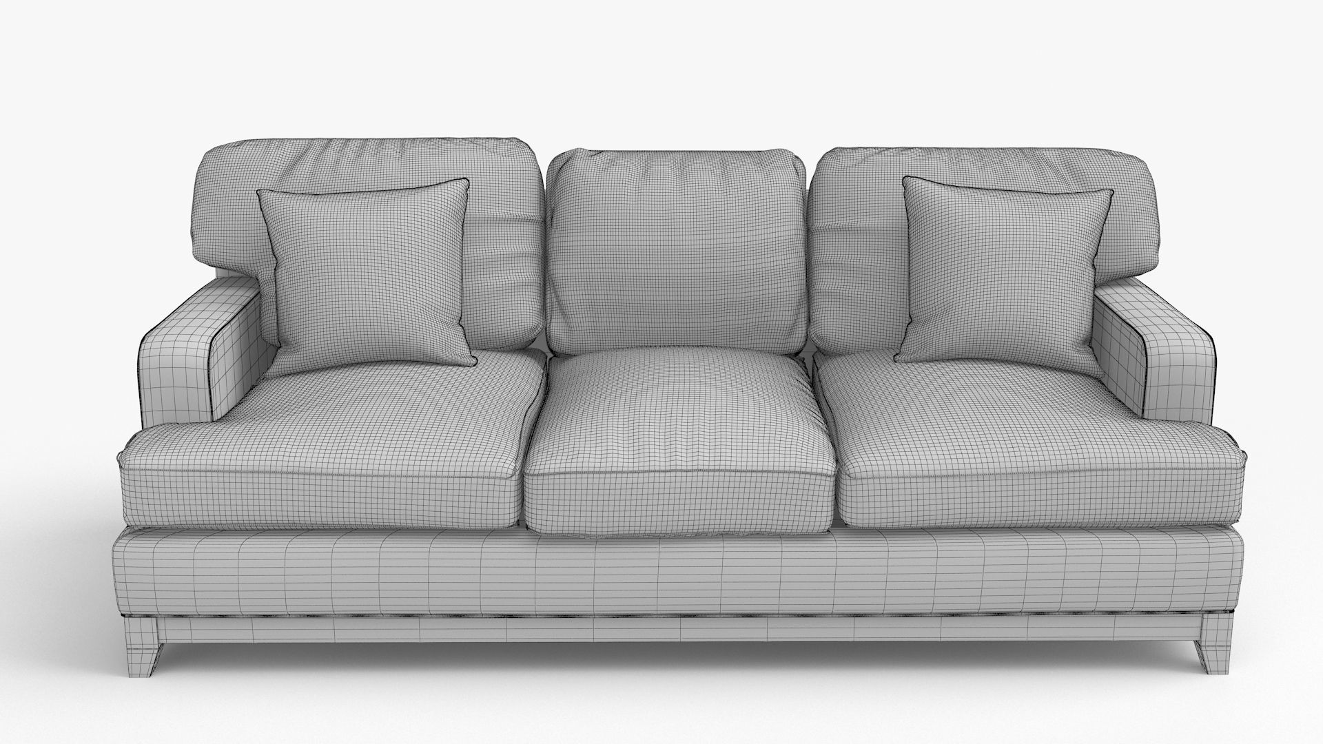 Ethan Allen Arcata sofa 3D model | CGTrader