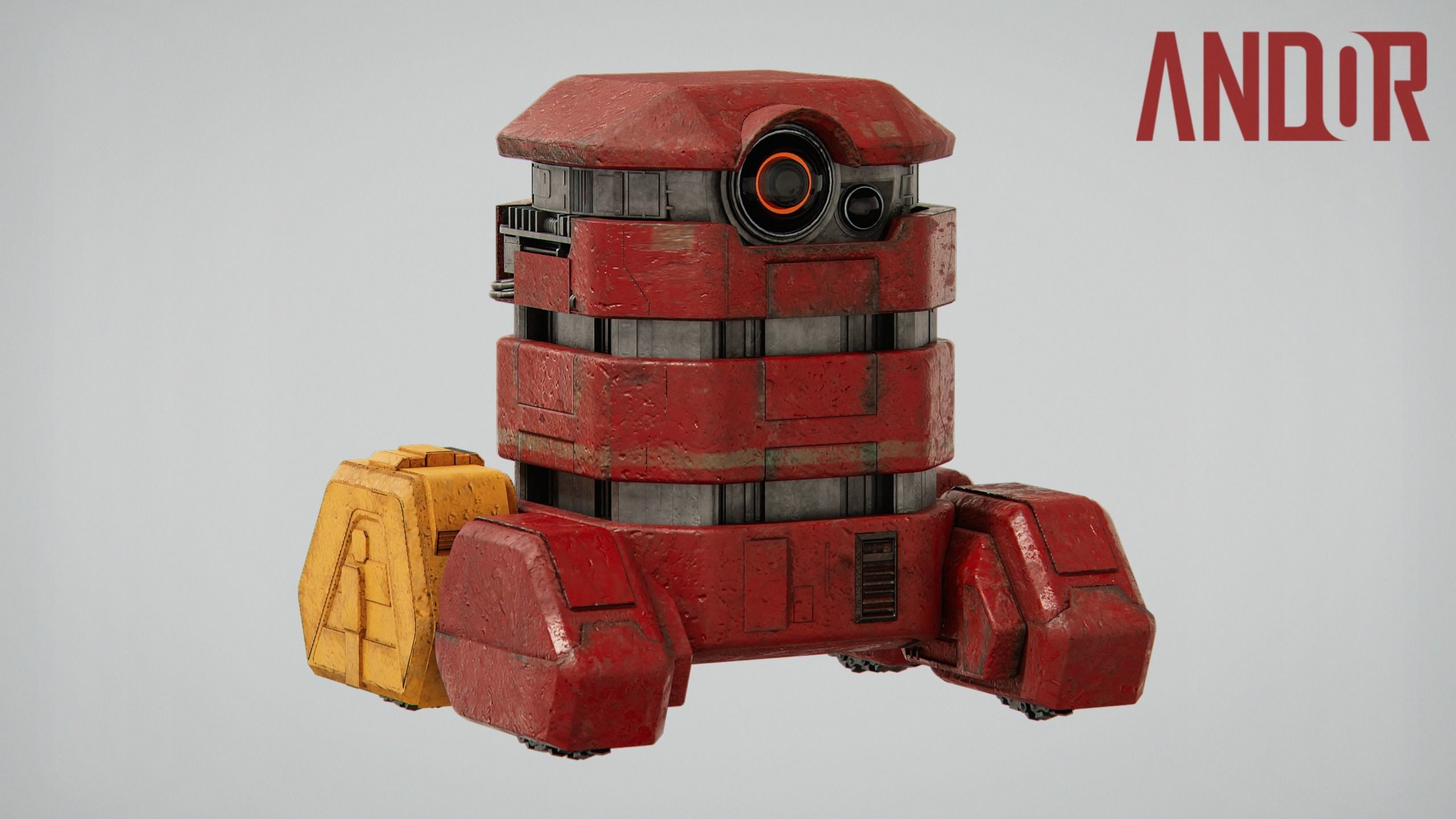 B2EMO Droid - Star Wars Andor 3D model rigged | CGTrader