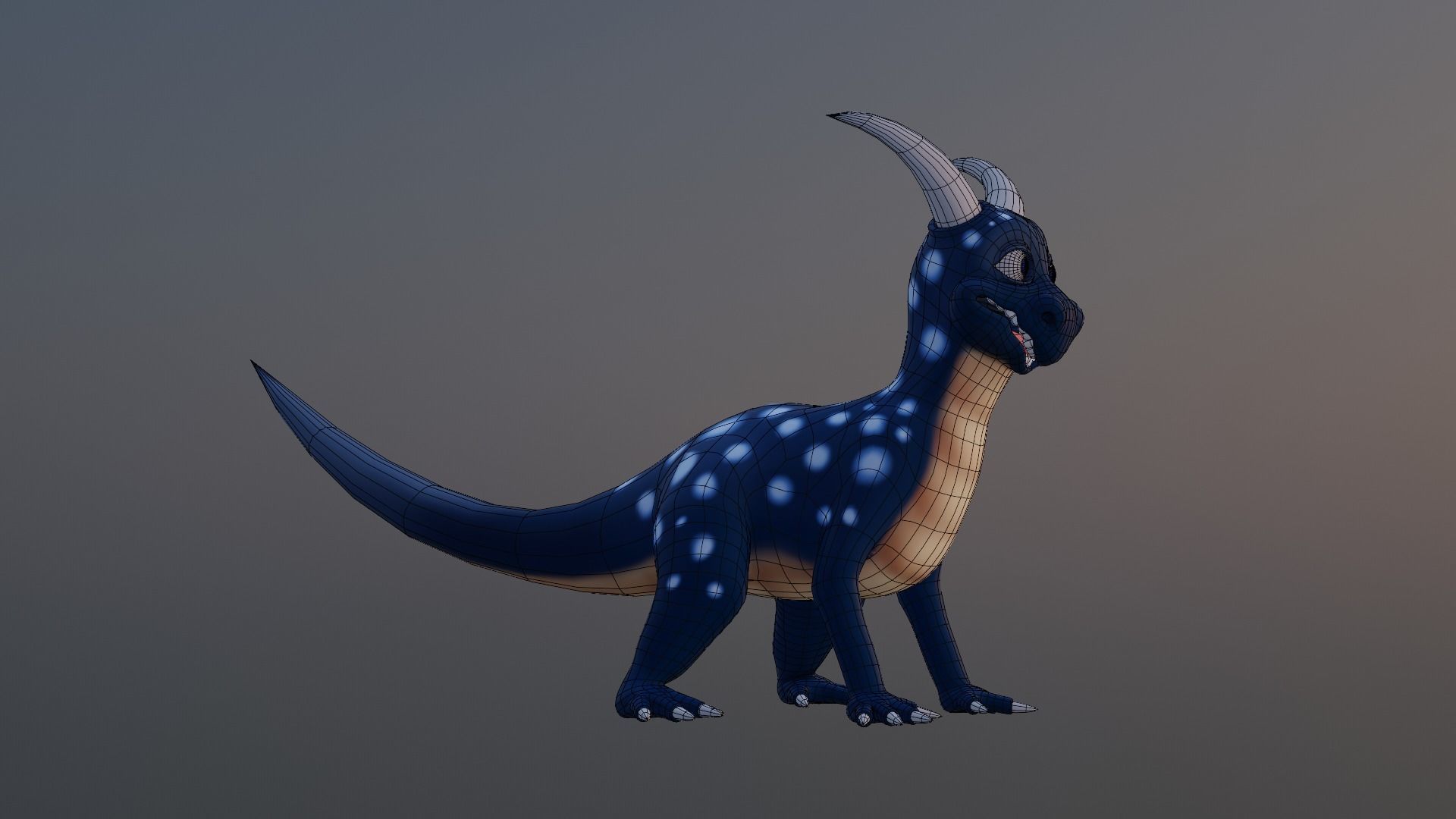 3D model Character - Dino VR / AR / low-poly | CGTrader