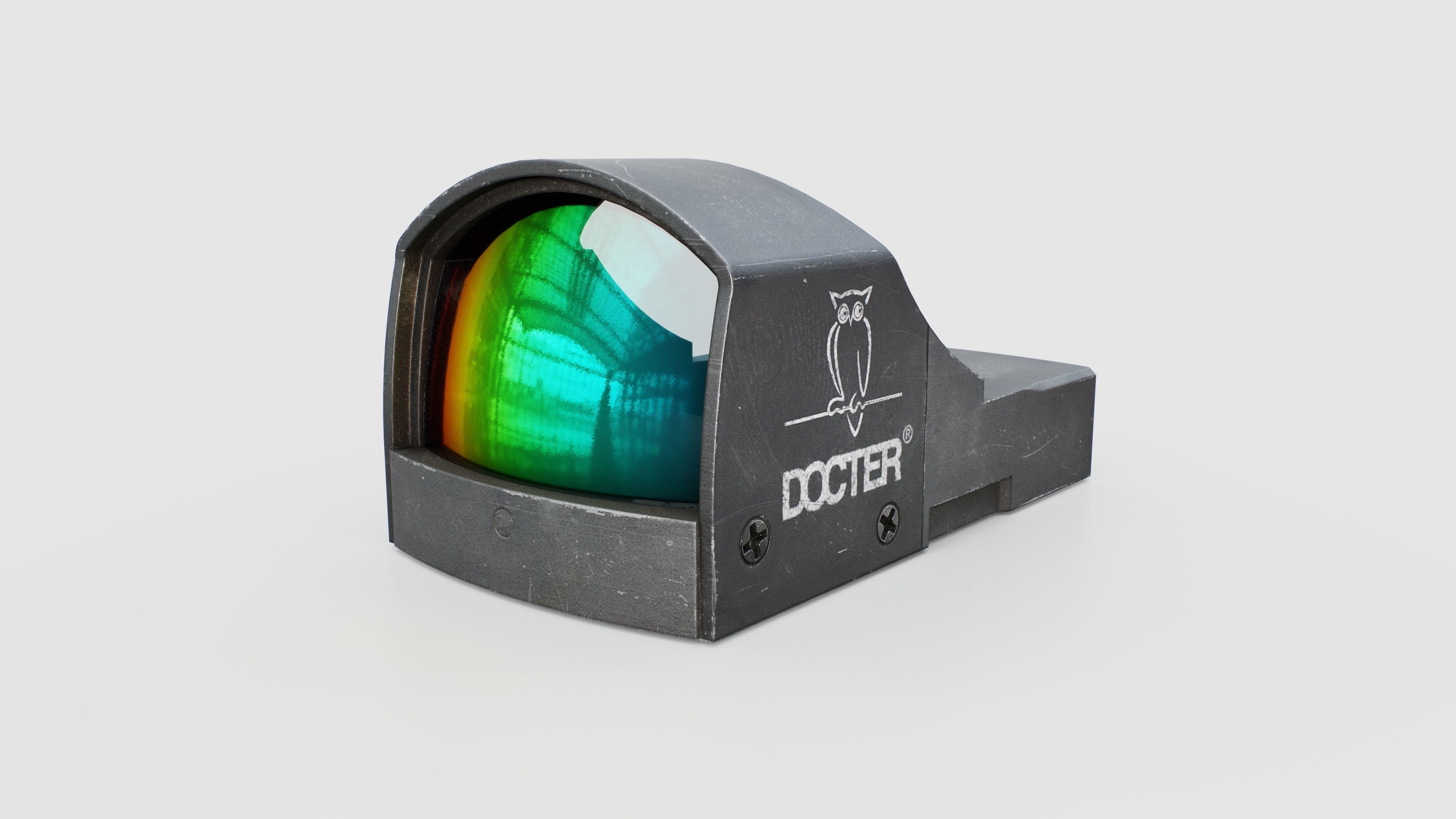 3D model Docter Sight 2 Miniature Reflex Sight VR / AR / low-poly ...