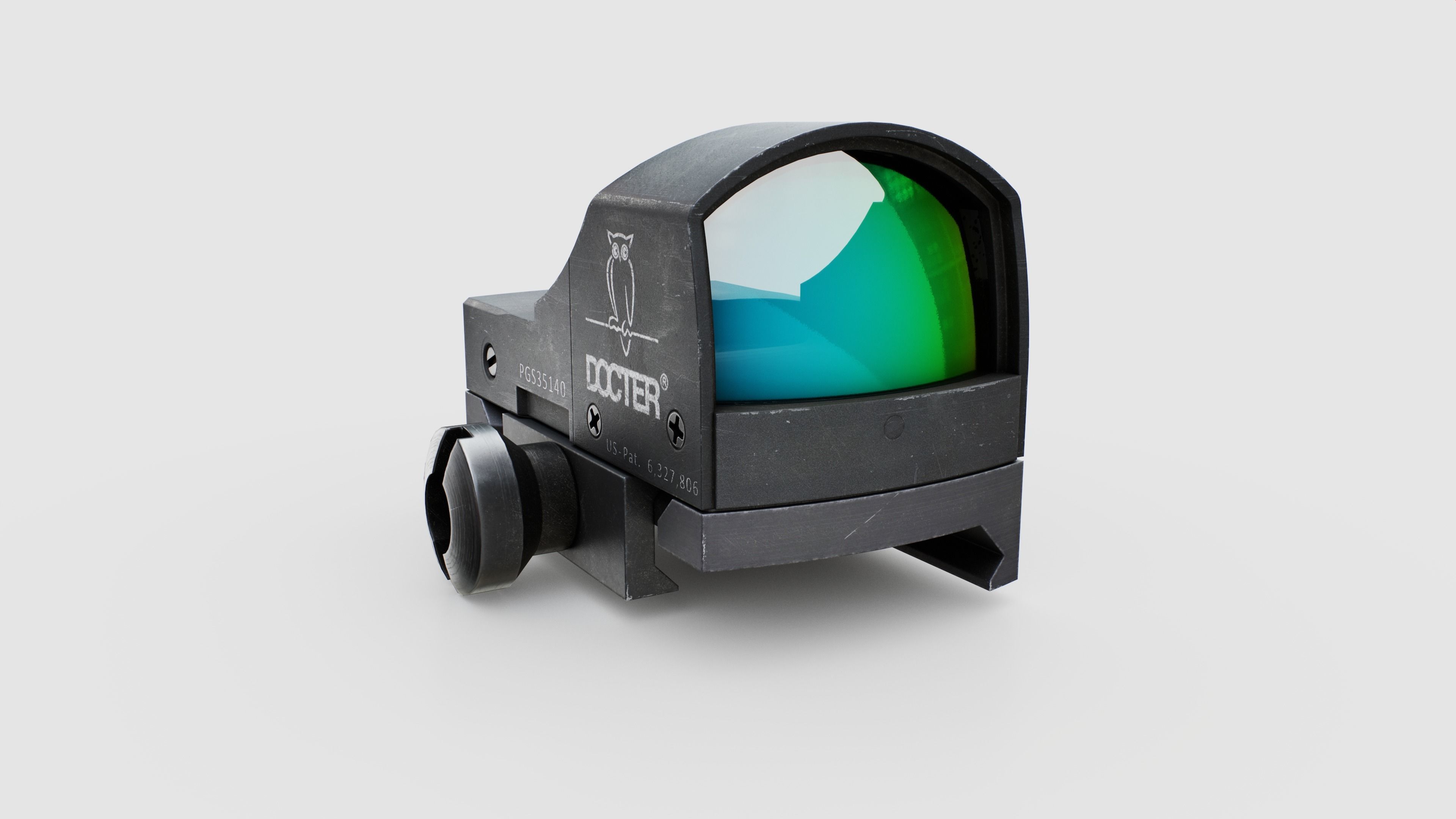 3D model Docter Sight 2 Miniature Reflex Sight VR / AR / low-poly ...
