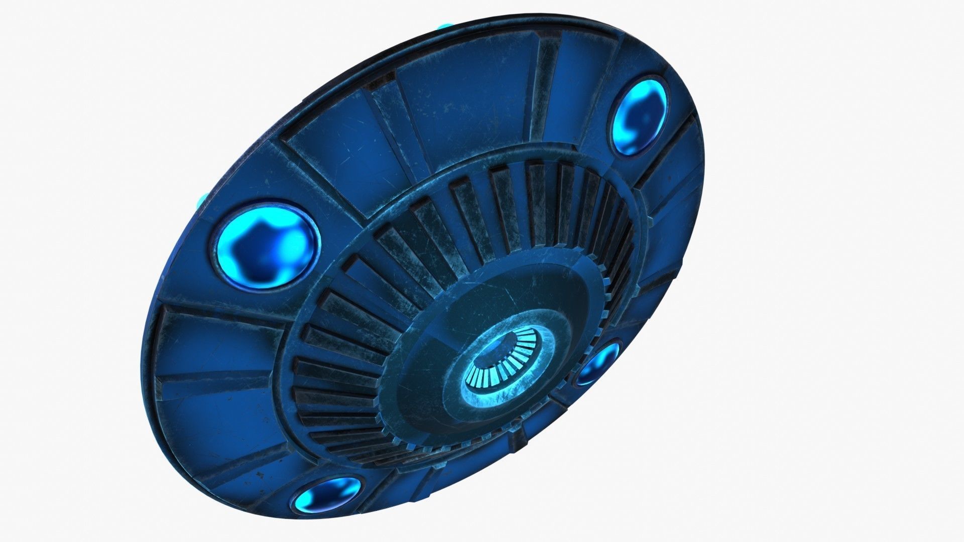 UFO Spaceship free 3D model | CGTrader