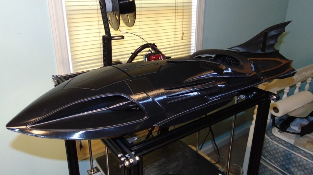 Bat Ski Boat Scale model 3D model 3D printable | CGTrader