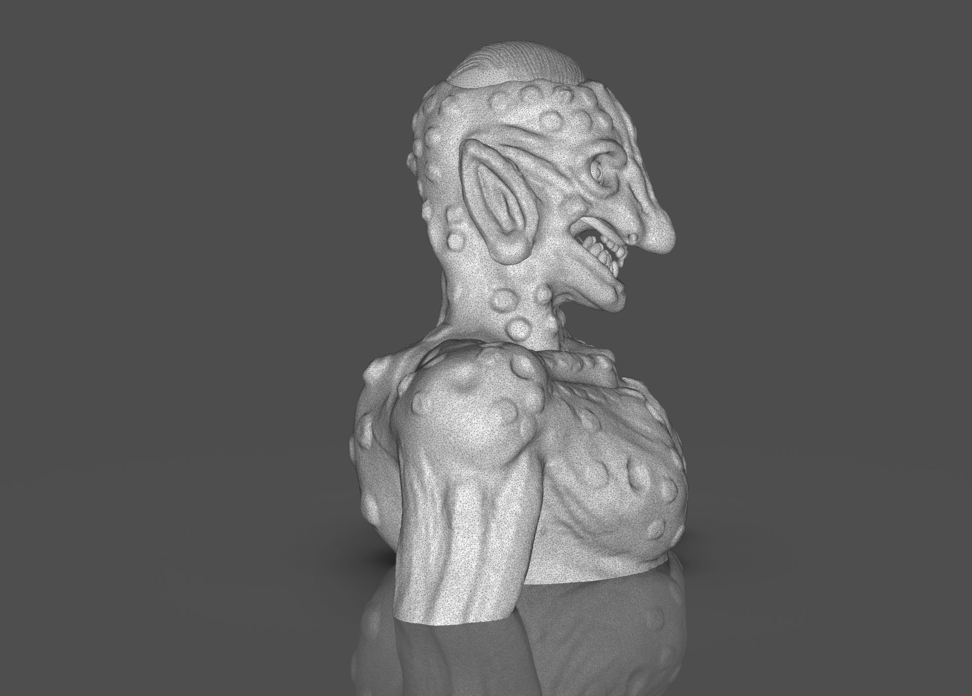 Prehispanic Alien 3D model 3D printable | CGTrader