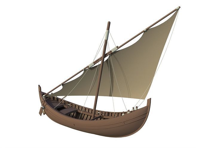 Byzantine Merchant Boat 3D model | CGTrader