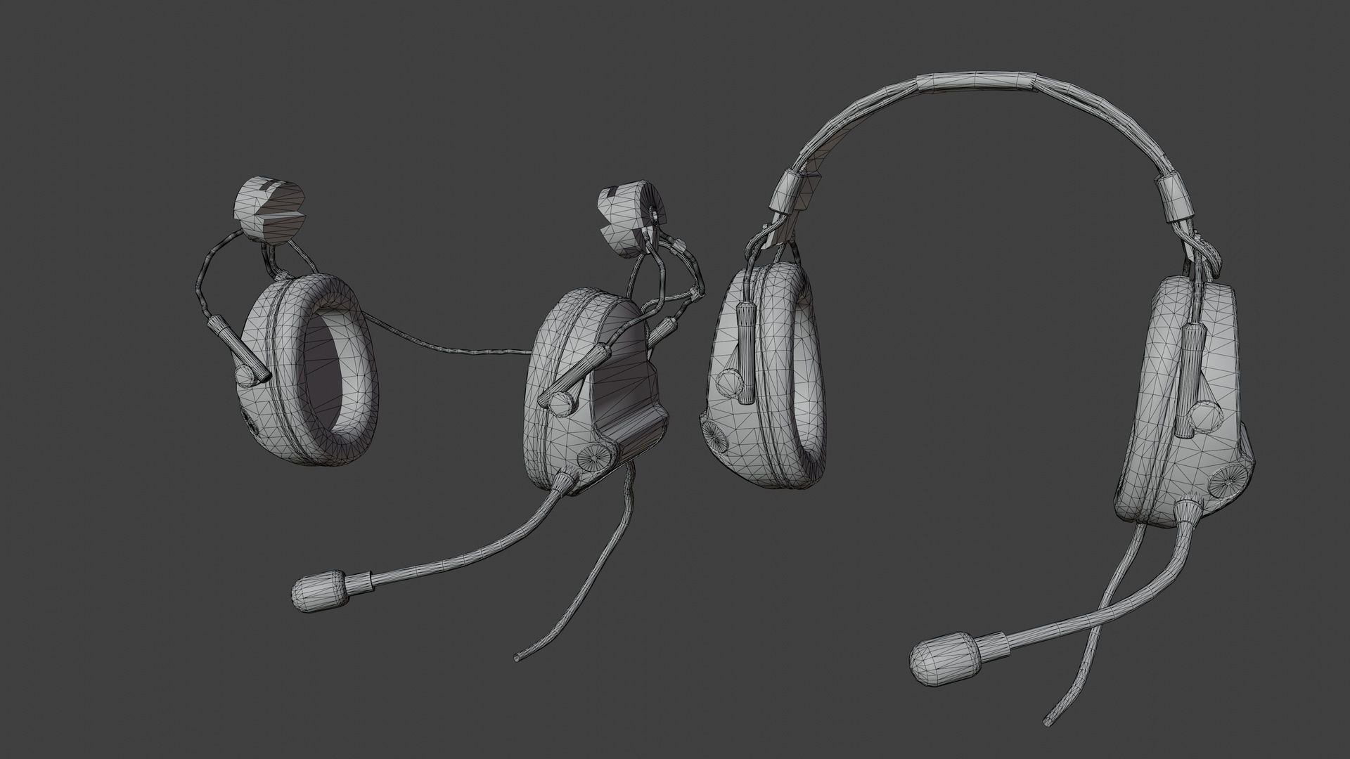 3D model Invisio T7 Headset VR / AR / low-poly | CGTrader