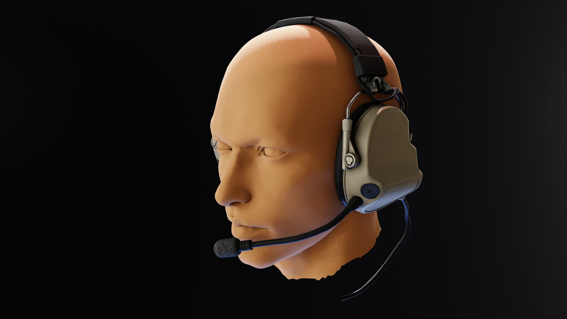 3D model Invisio T7 Headset VR / AR / low-poly | CGTrader