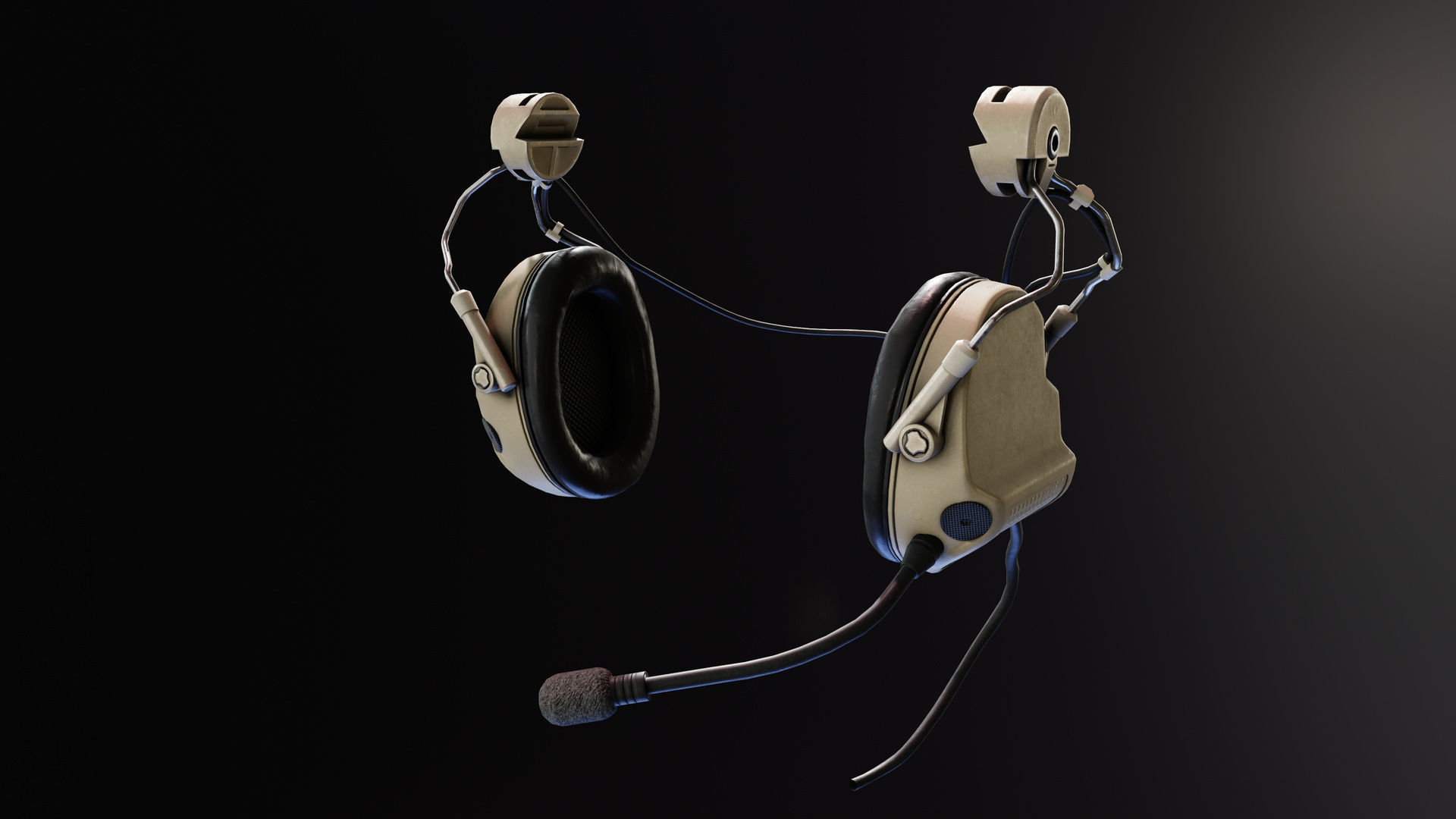 3D model Invisio T7 Headset VR / AR / low-poly | CGTrader