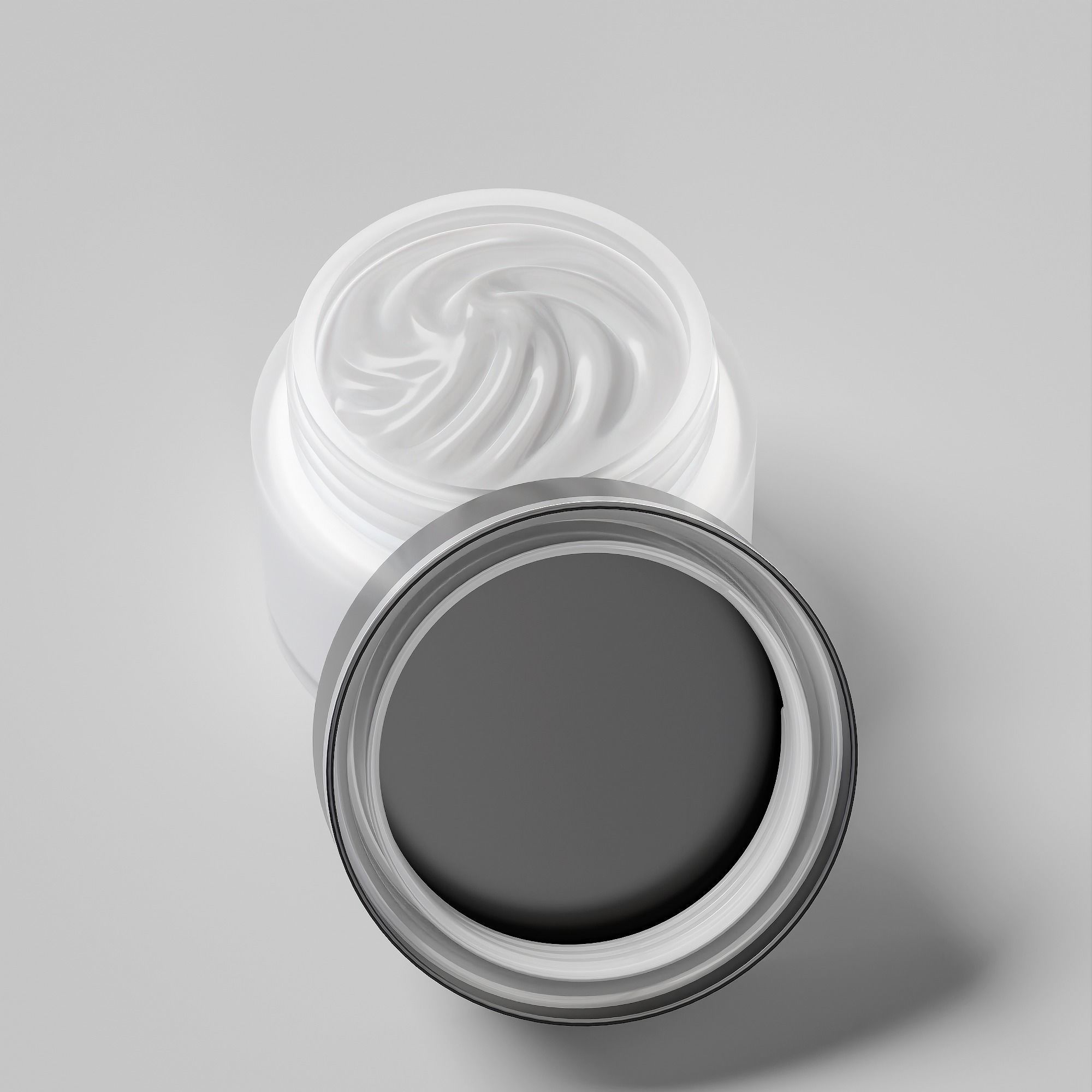 3D model Cream Jar 27 VR / AR / low-poly | CGTrader