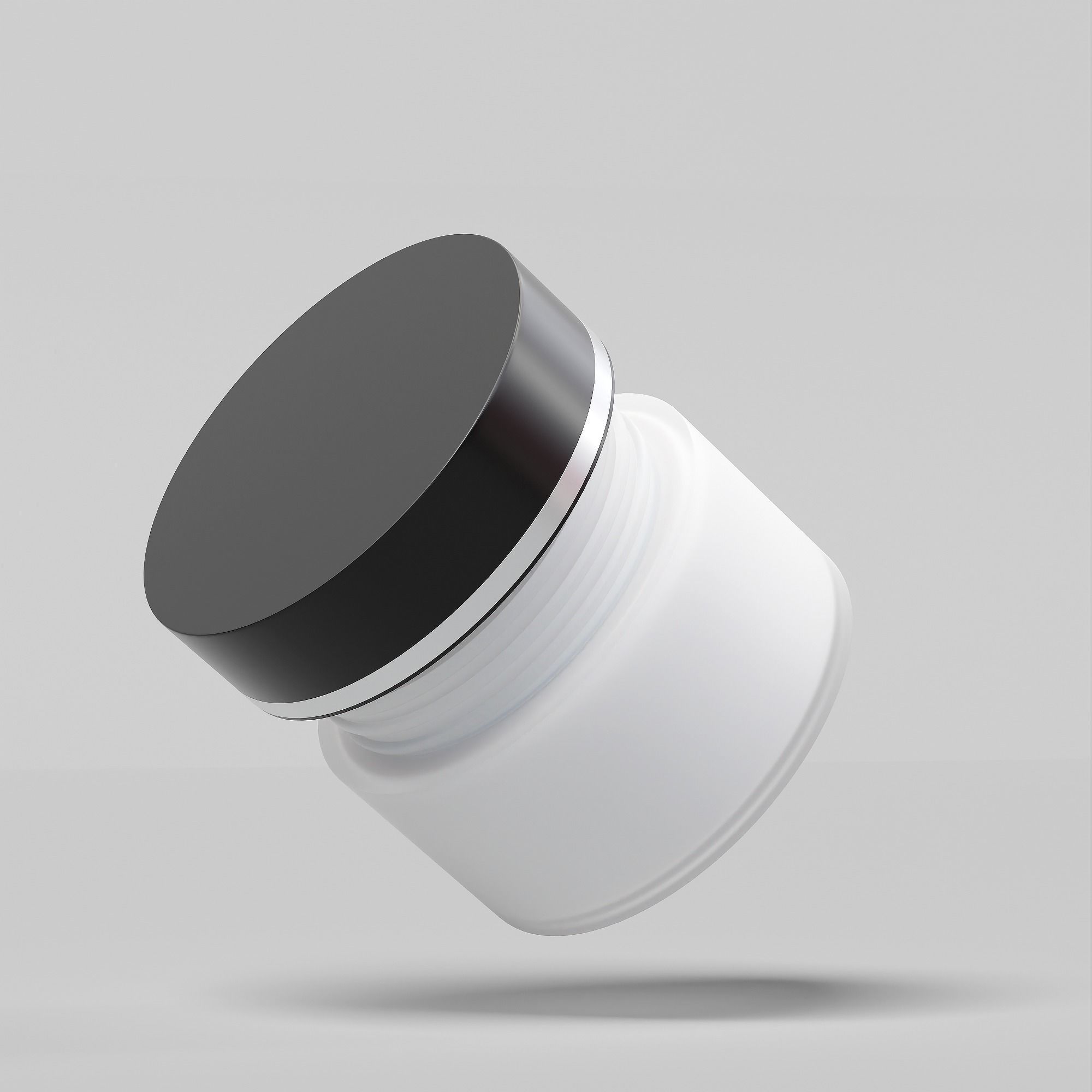 3D model Cream Jar 27 VR / AR / low-poly | CGTrader