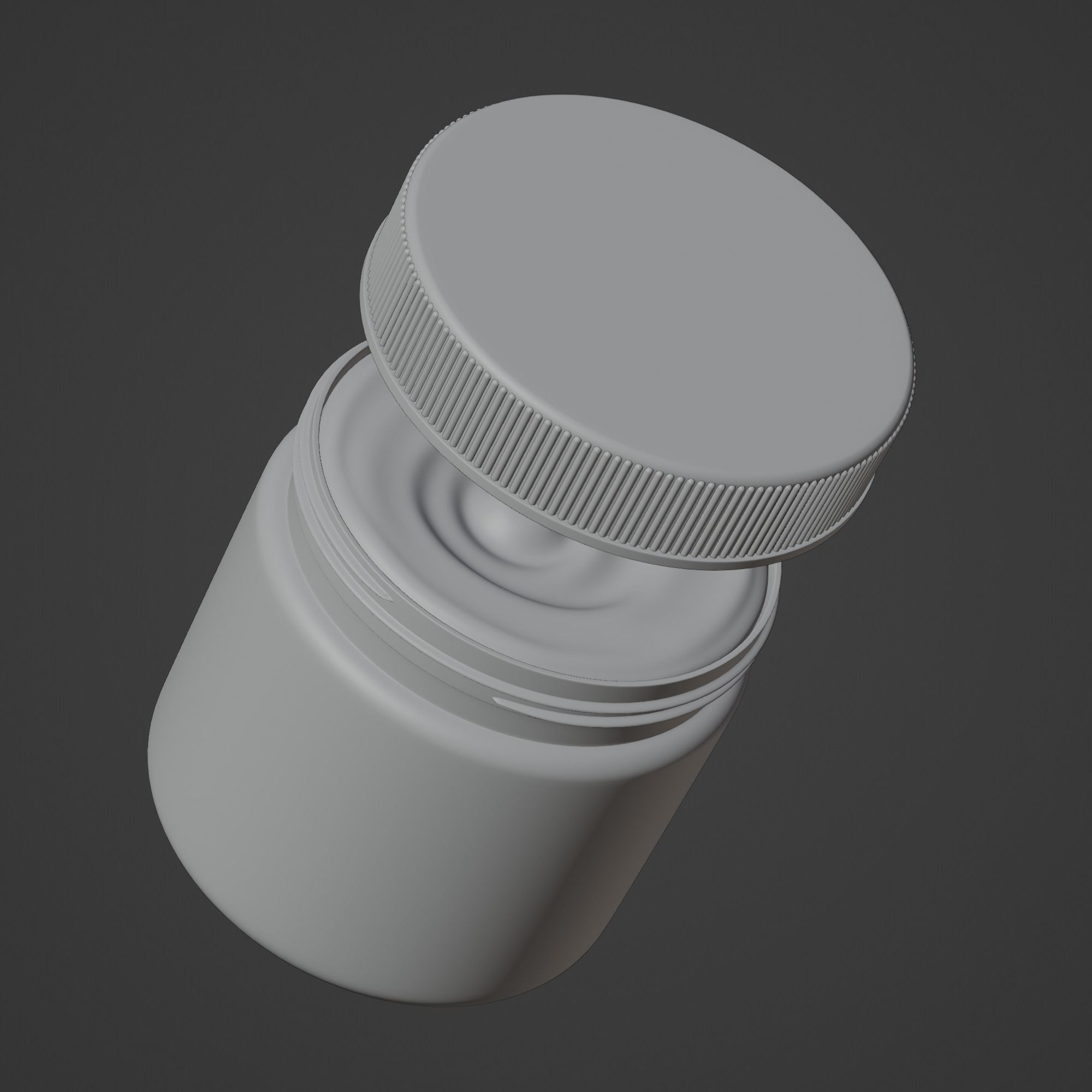 3D model Cream Jar 13 VR / AR / low-poly | CGTrader