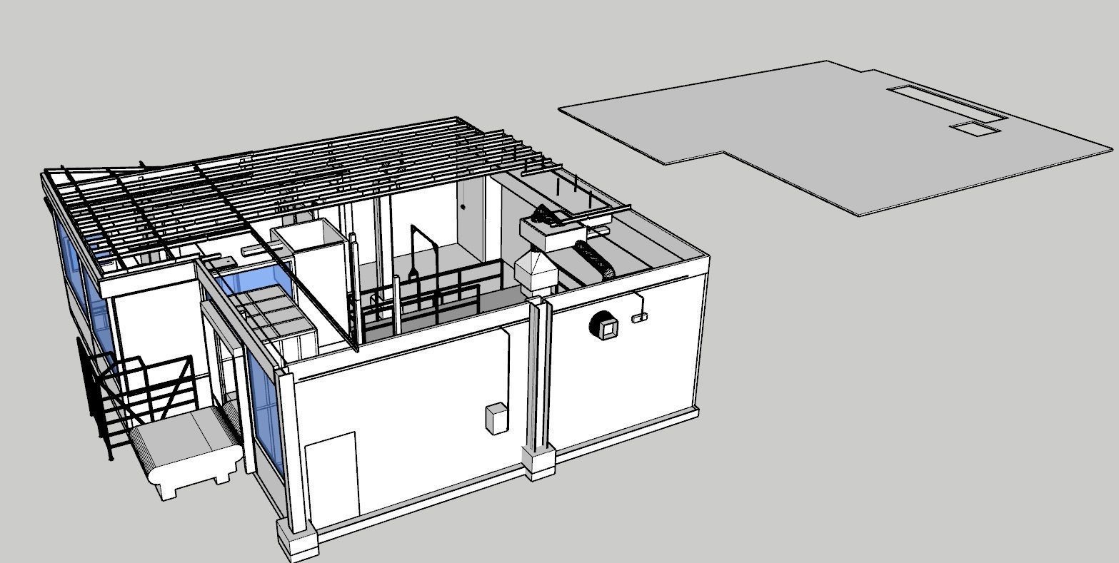 Layout Packing Bags 1 Ton 3D model | CGTrader