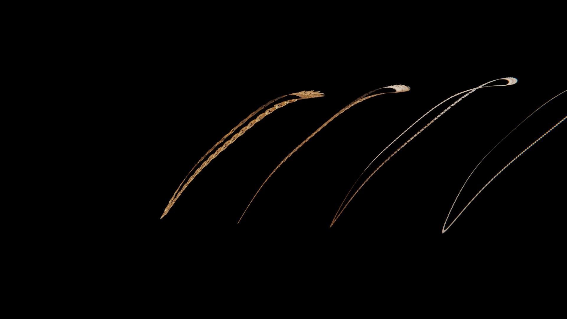 3D model Low Poly Chains - 5 Pack VR / AR / low-poly | CGTrader