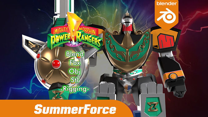 Mighty Morphin Power Rangers Dragonzord Battle Mode