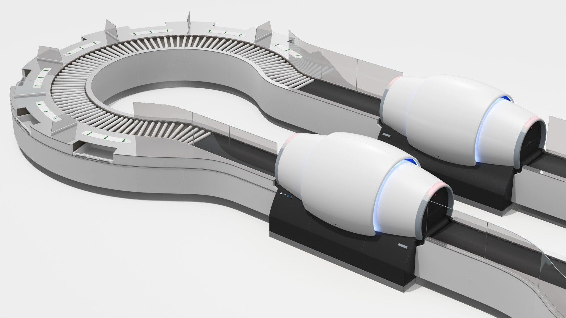 Security System Airport 3D Scanner 3D model | CGTrader