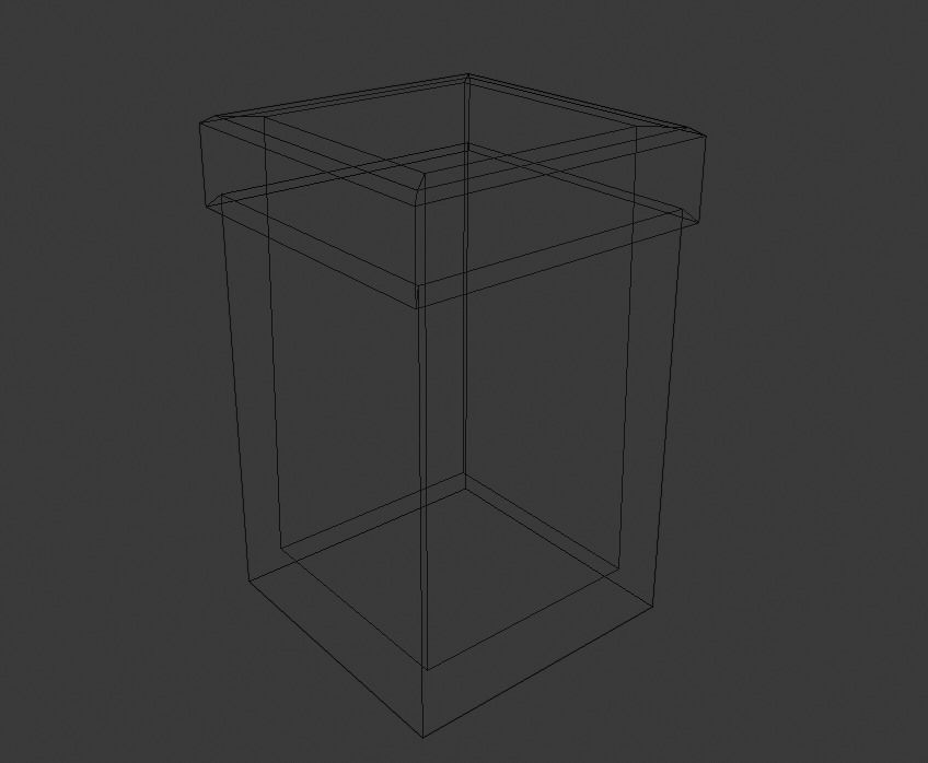 Simple Low Poly Trash Bin free VR / AR / low-poly 3D model | CGTrader