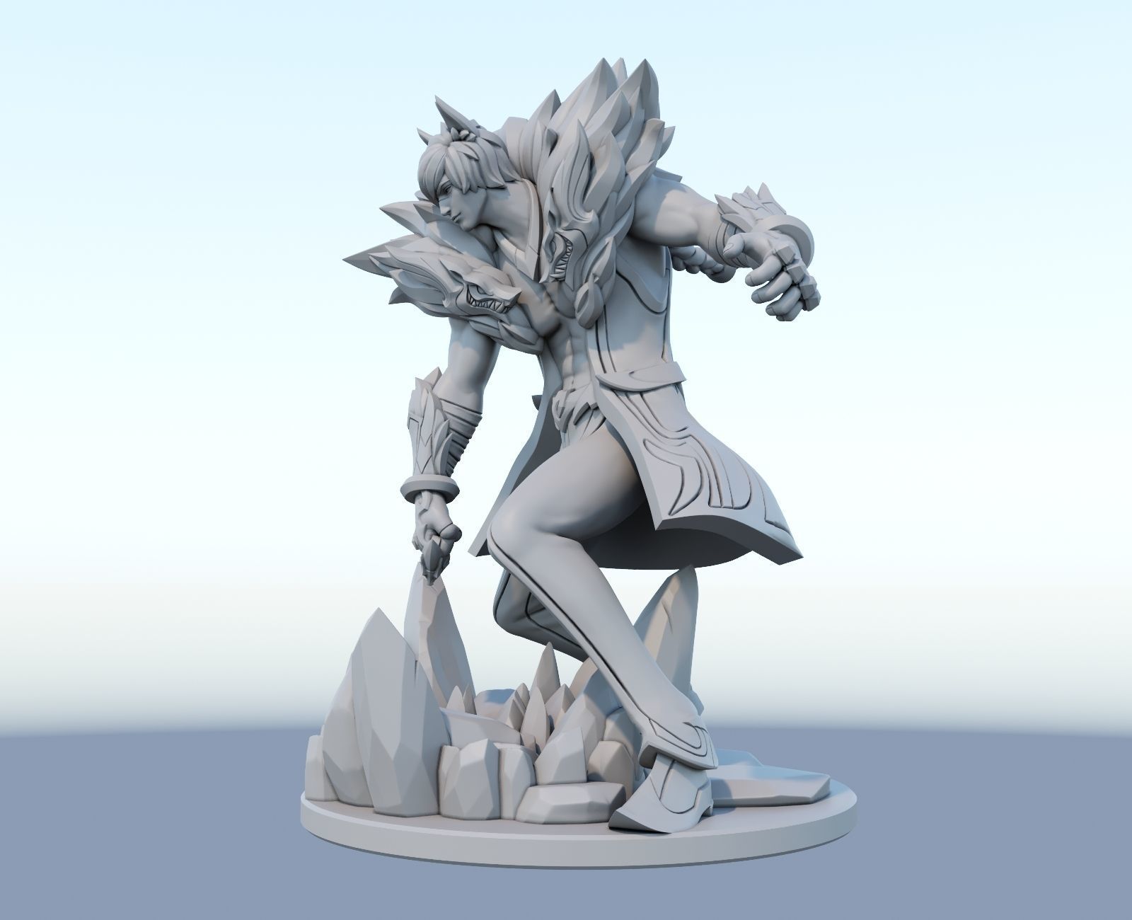 sett league of legends 3d print model 3D model 3D printable | CGTrader