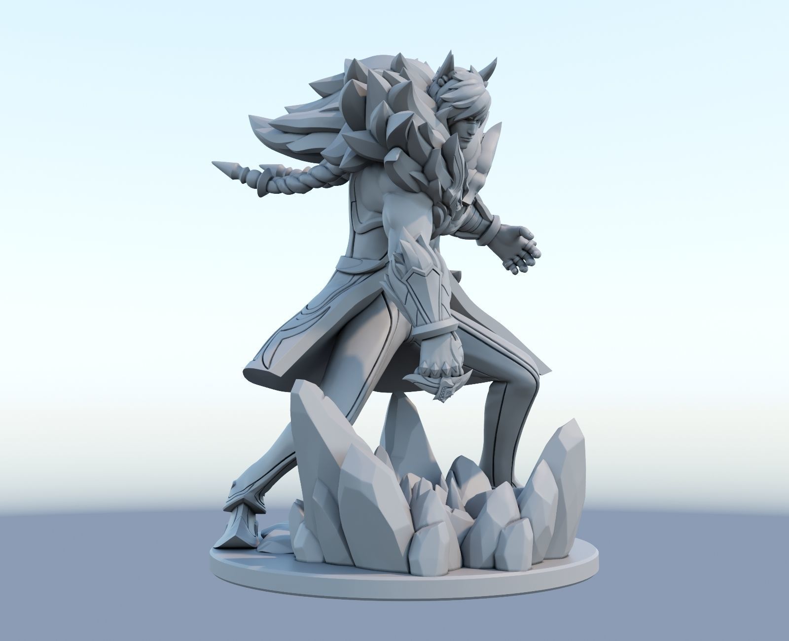 sett league of legends 3d print model 3D model 3D printable | CGTrader