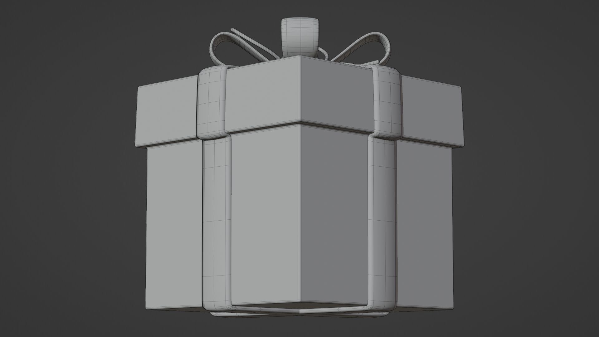 Giftbox gift box with bow free 3D model | CGTrader