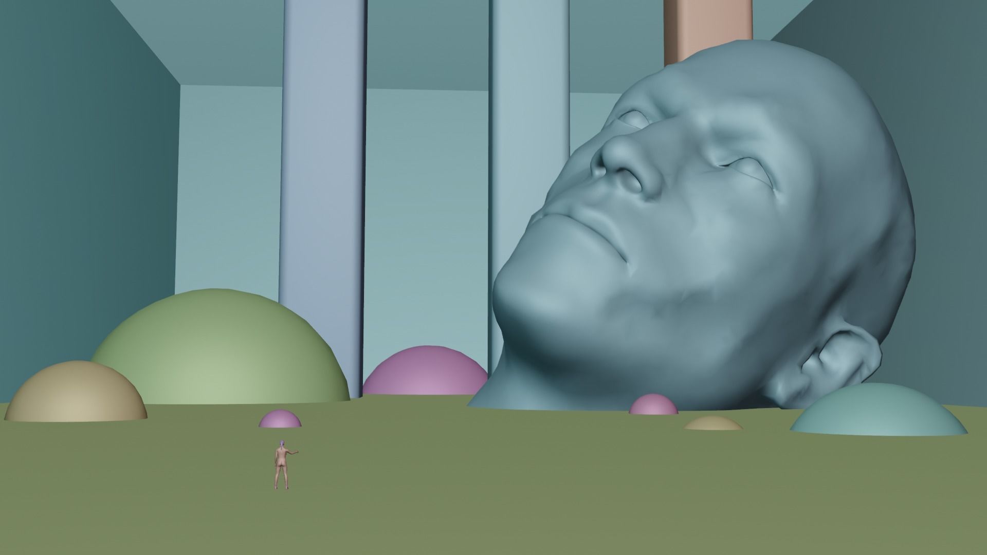 Surreal environment 3D model | CGTrader