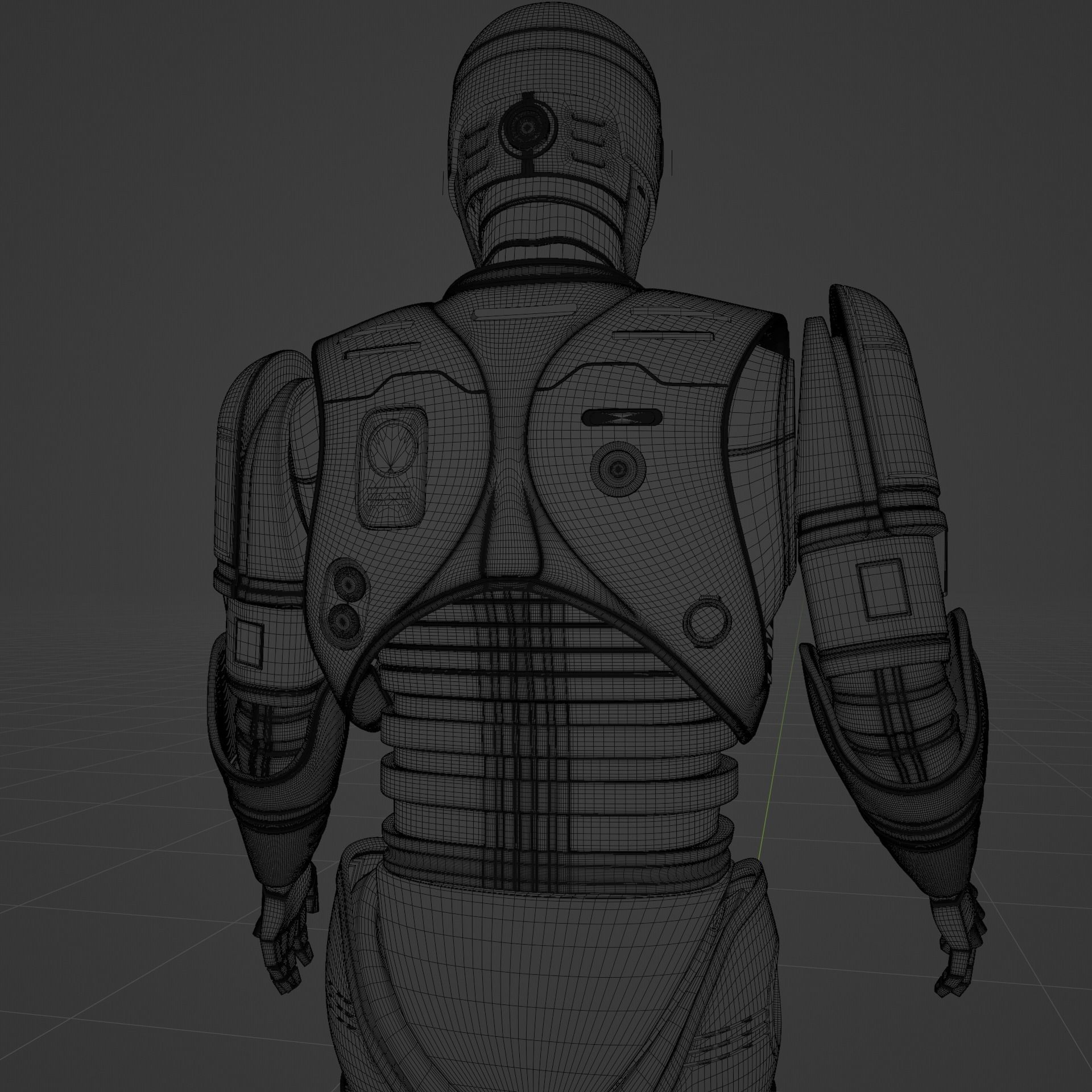 RoboCop rigged model 3D model rigged | CGTrader