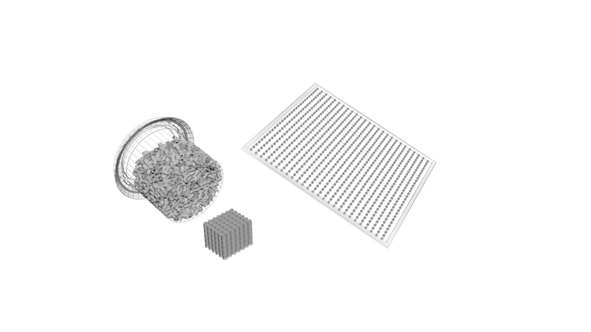 Hama Beads 3D model | CGTrader