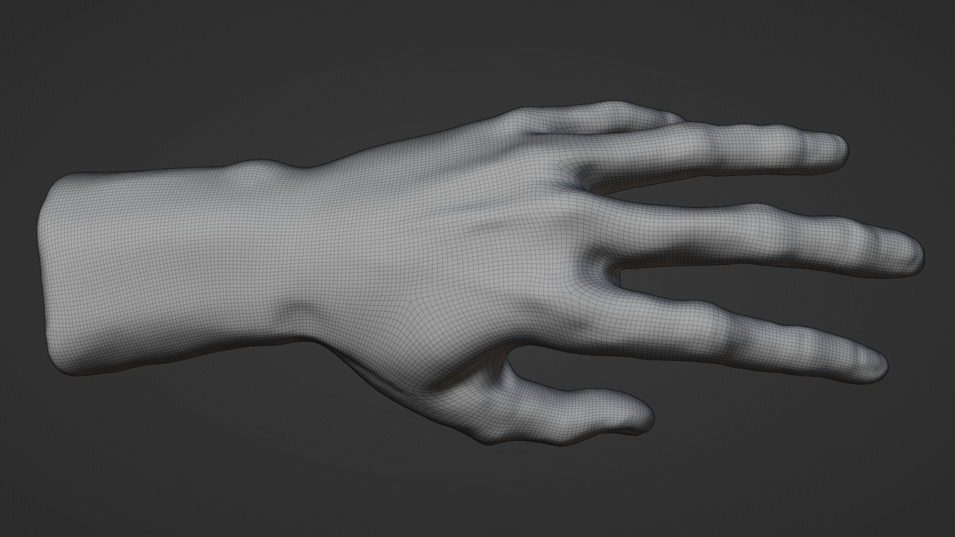 Male Left Hand 3D model | CGTrader