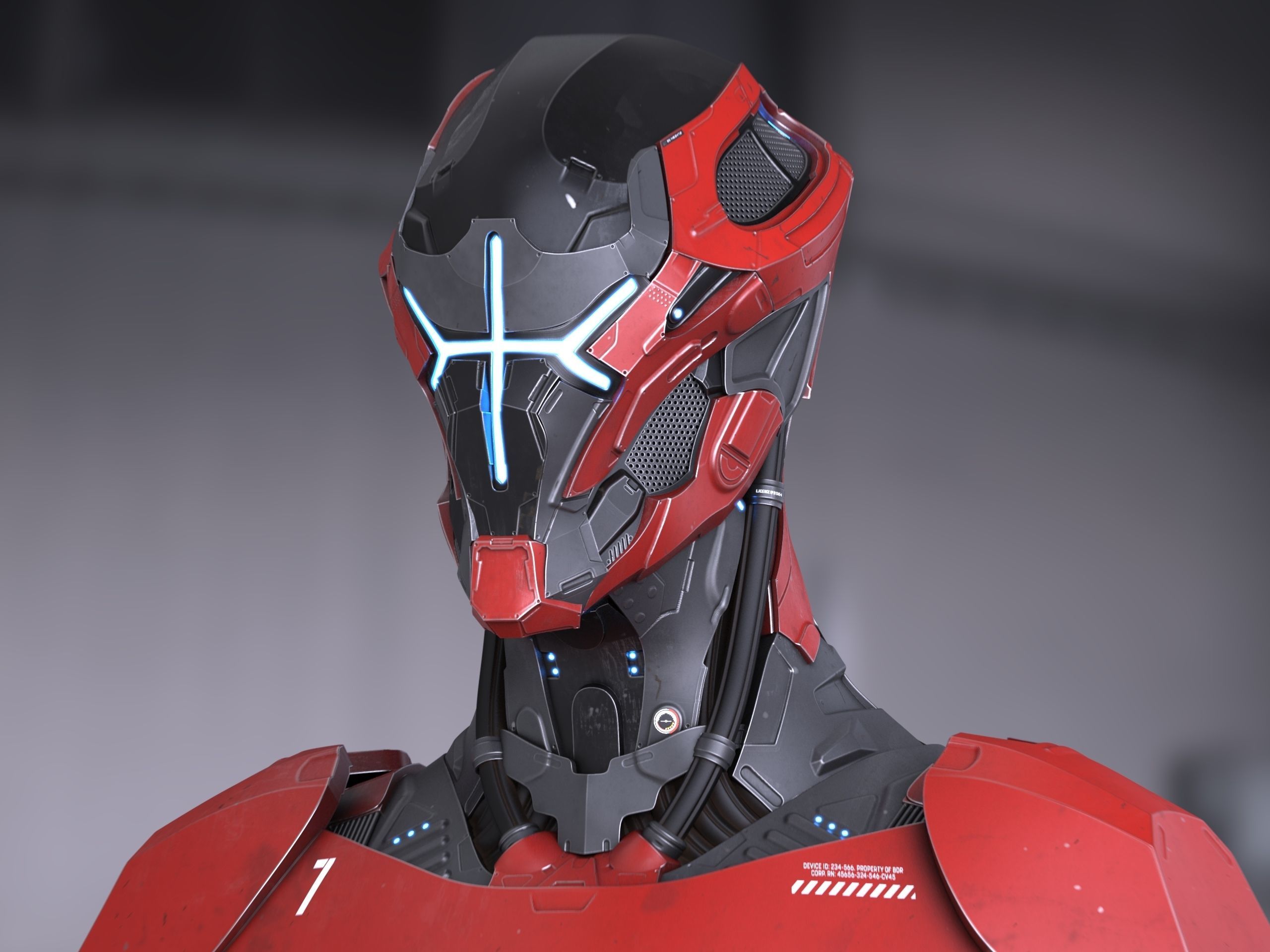 Robot 3D model 3D printable | CGTrader