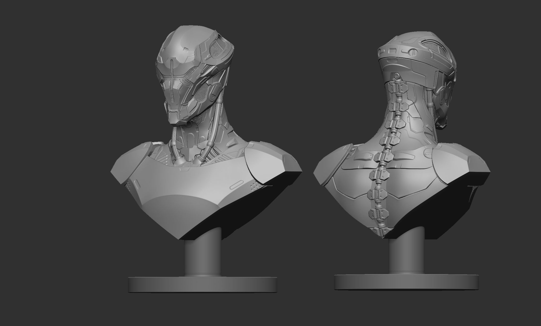 Robot 3D model 3D printable | CGTrader