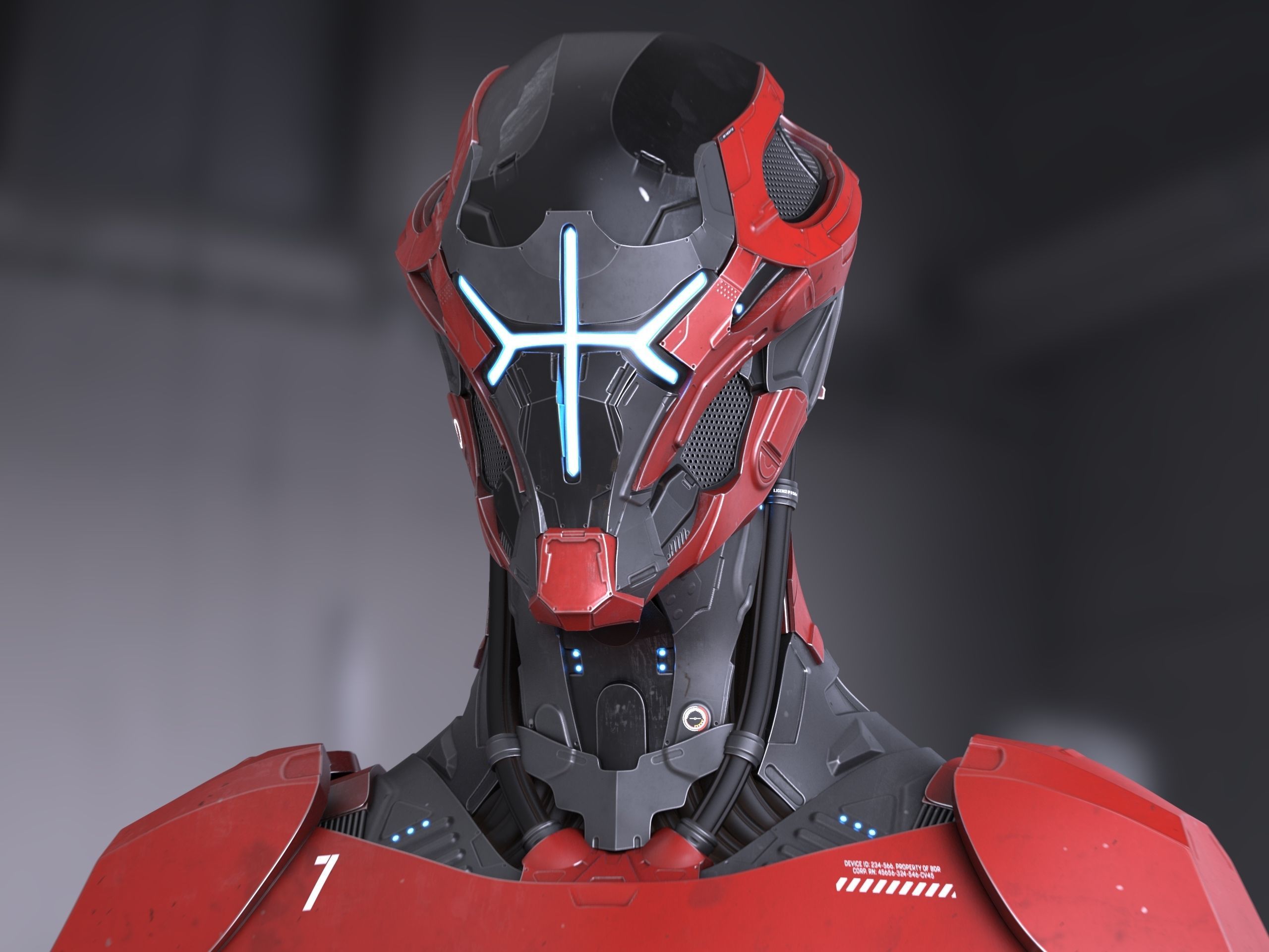 Robot 3D model 3D printable | CGTrader