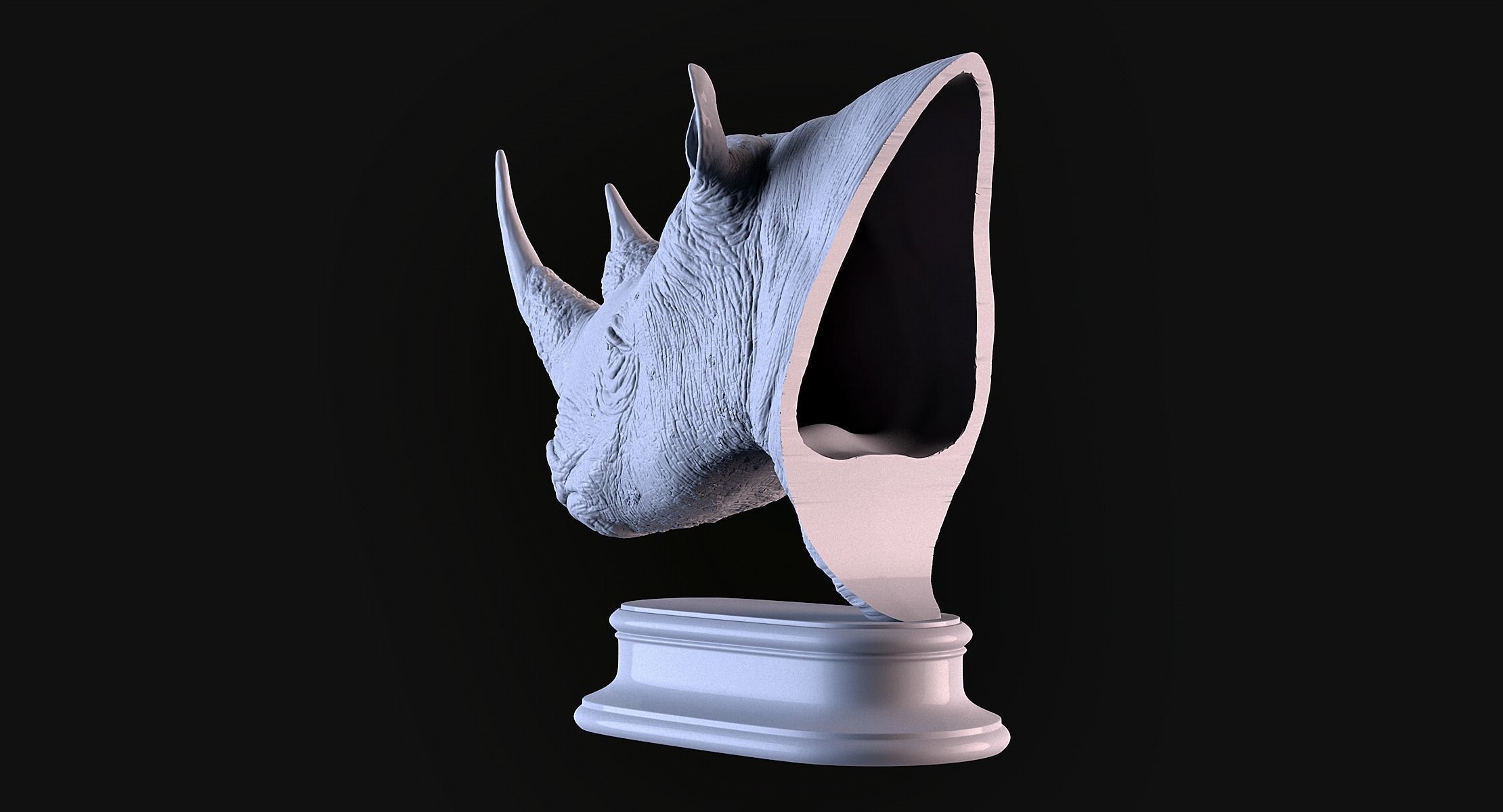Rhinoceros 3D model 3D printable | CGTrader